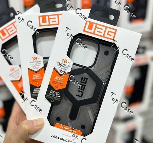 Чехол Uag Pathfinder Clear iPhone 16 Pro Ash