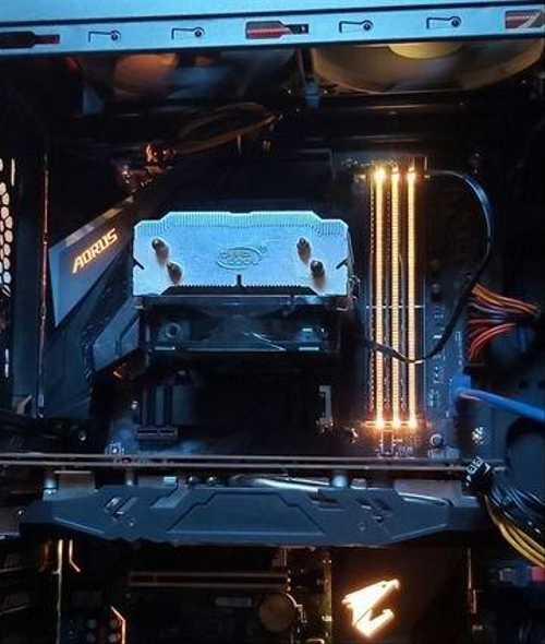 Комплект Core i7 8700k + Gigabyte Z390 Aorus Pro