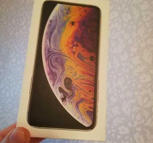 Коробка от iPhone 10 xs