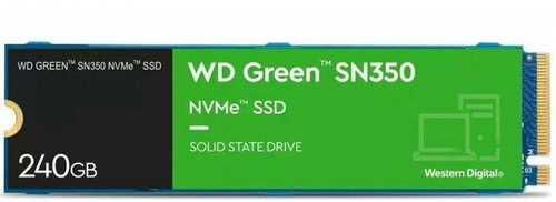 SSD M2 накопитель WD Green SN350 240 Гб