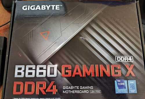 Материнская плата gigabyte b660 gaming x ddr4