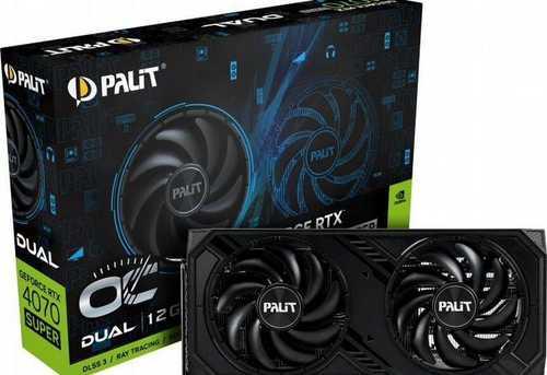 Palit GeForce RTX 4070 Super dual OC 12G 2550MHz P