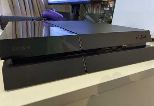 Игровая приставка ps4 fat