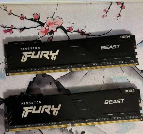 Kingston Fury Beast ddr4 32gb 3200MHz
