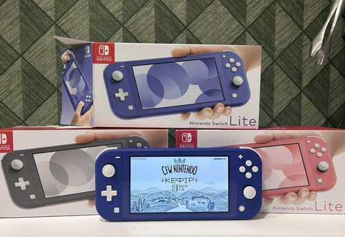 Nintendo switch lite чипованная