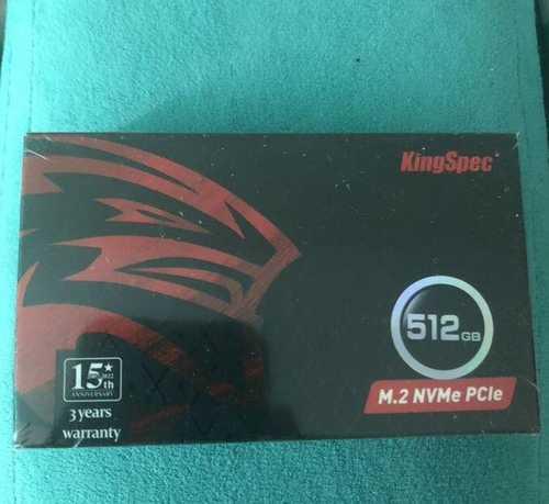 Ssd m2 nvme 512gb KingSpec XF-512 2280 PCI-E 4.0