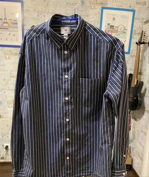 Рубашка hm relaxed fit
