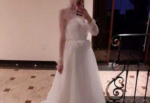 Свадебное платье «estelavia инес» (42 размер)