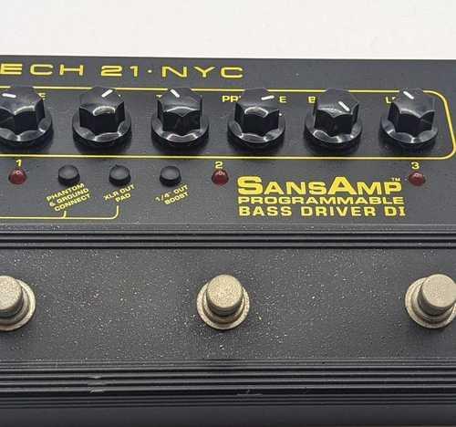 Tech 21 Sansamp Bass Programmable