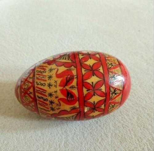 Продам декоративное деревянное яйцо