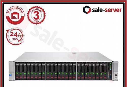 Сервер HP DL380 Gen9 26SFF 2x E5-2620 v3 32GB