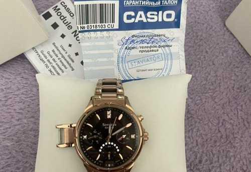 Часы женские casio sheen