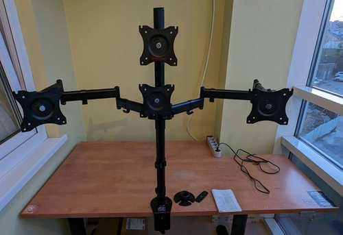Кронштейн для 4х мониторов armmedia lcd-t16