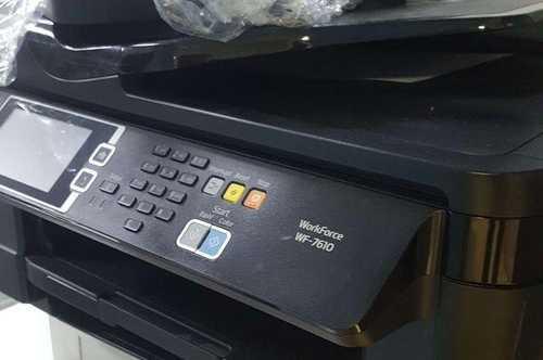 Epson wf-7610 с ошибкой по плате