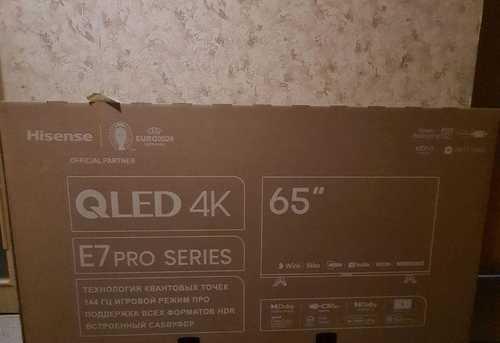 Телевизор Hisense 65E7KQ PRO,65"(165),UHD 4K