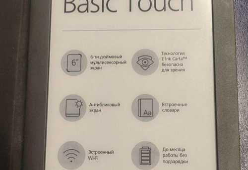 Электронная книга PocketBook basic touch 2