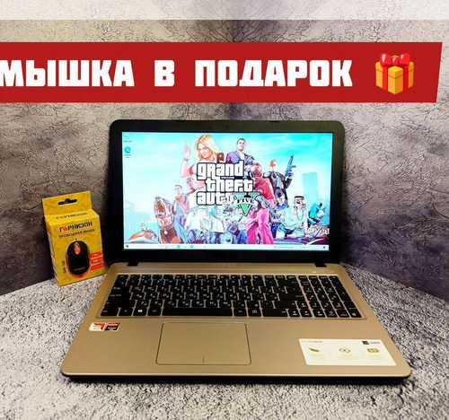 Игровой ноутбук Asus AMD A6 SSD240/FHD/R5 M420 2gb