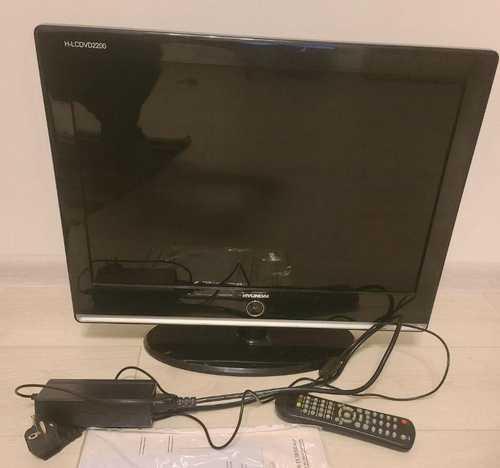 Телевизор hyundaiH-lcdvd2200