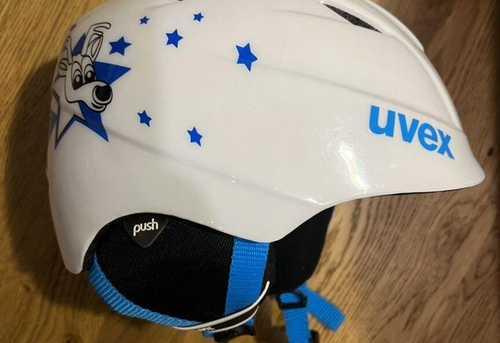 Детский горнолыжный шлем Uvex 52-54 см