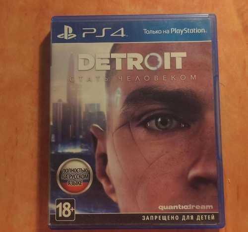 Диски на ps4 detroit become human