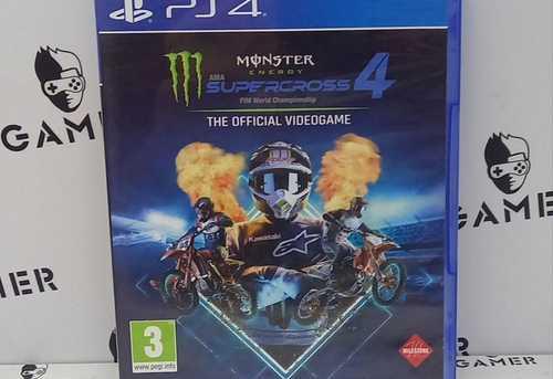 Monster Energy Supercross 4 PS4