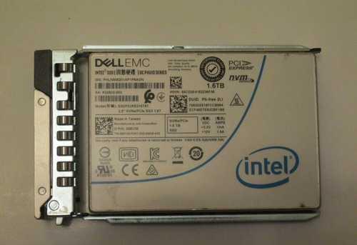 Диск SSD Intel (оригинал Dell-EMC) 1.6 TB