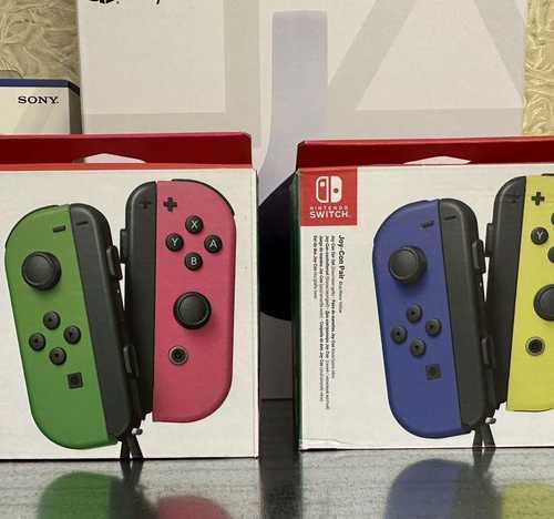 Новые джойстики Nintendo Switch Joy-Con controller