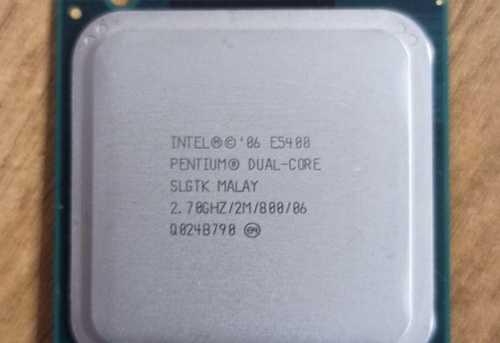 Процессор Intel Pentium Dual Core E5400 soc 775