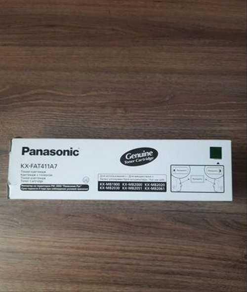 Тонер-картридж Panasonic KX-fat411a7