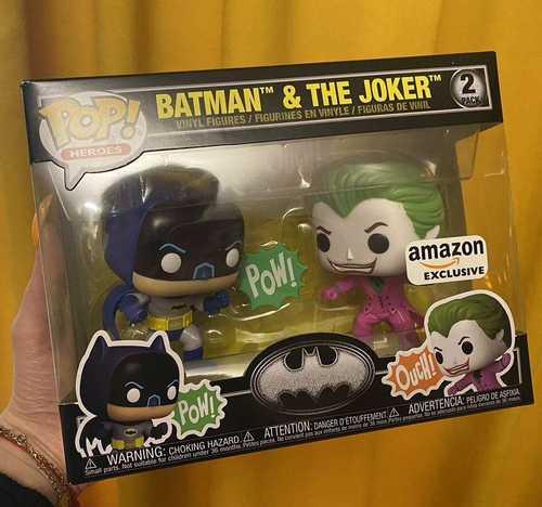 Batman & Joker funko pop