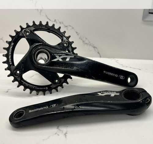 Шатуны shimano xt fc-m785 175 mm