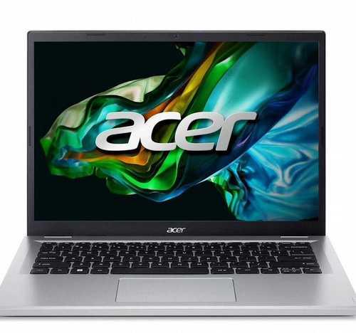 Ноутбук Acer Aspire 3 14 A314-42P-R3RD AMD Ryzen 7 5700U/8Gb/SSD1024Gb/14"/IPS/FHD /60Hz/NoOS/Silver