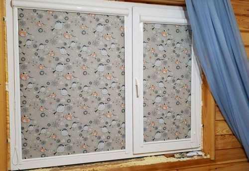 Рулонные шторы на окна с фотопечатью