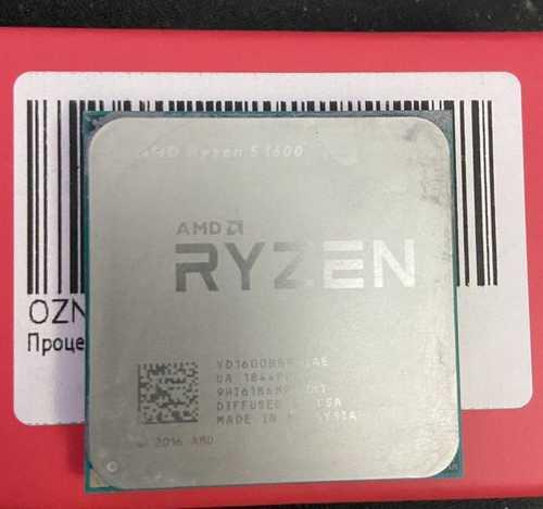 Процессор ryzen 5 1600