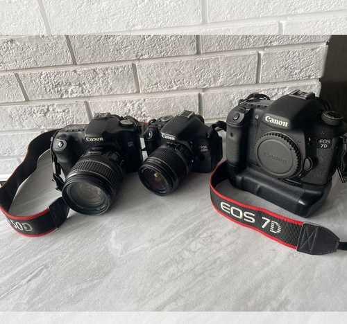 Canon 7d, 50d, 600d