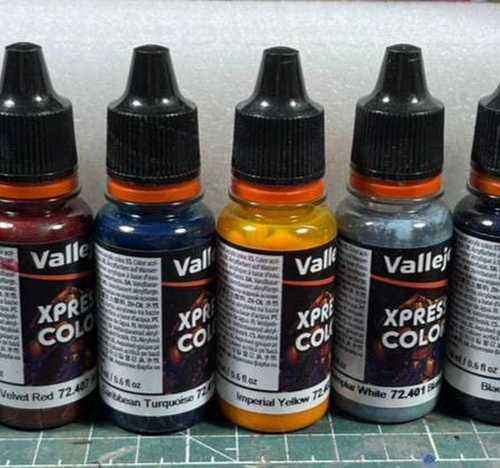Vallejo Xpress color контрасты и медиум