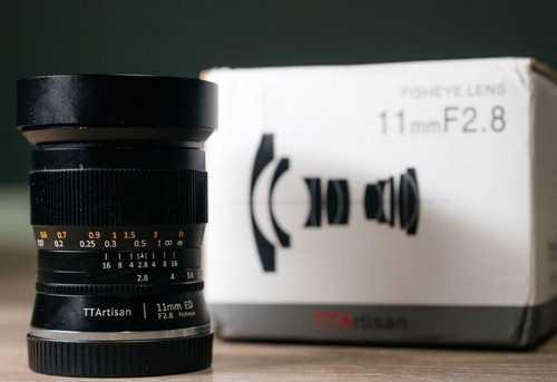 Объектив TTArtisan 11mm f/2.8 для Nikon Z