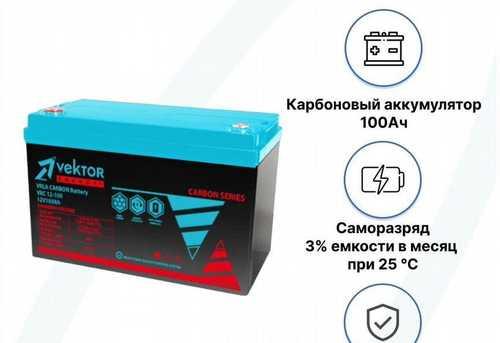 Аккумулятор Vektor Energy карбоновый VRC 12-100