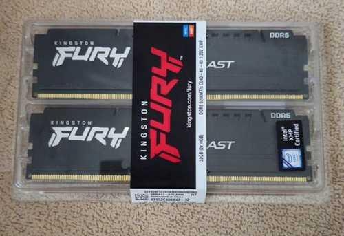 RAM Fury Beast 5200MHz DDR5 32 gb (2x16 gb)
