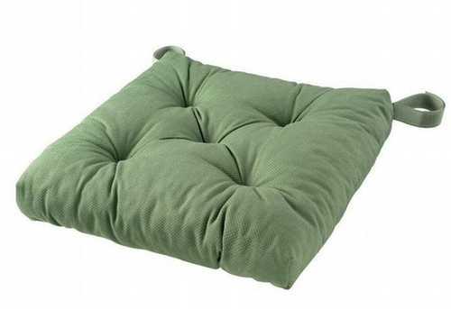 Подушка на стул IKEA Malinda Малинда зеленая