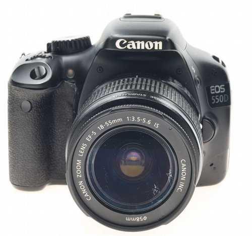 Фотоаппарат Canon EOS 550D Kit 18-55 IS (S/N 06322