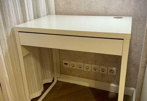 Микке Письменный стол, белый 73x50 IKEA б/у