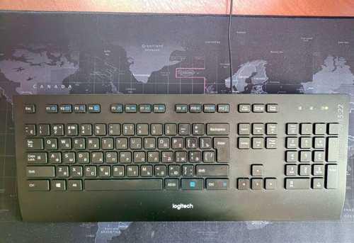 Клавиатура Logitech K280e черный, русская