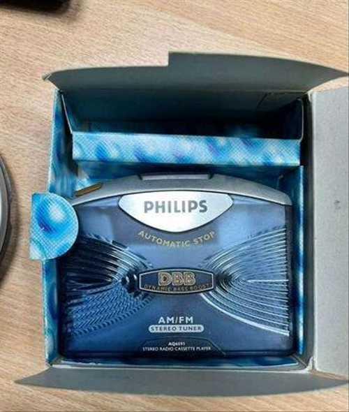 Кассетный плеер Philips aq6591 с наушниками