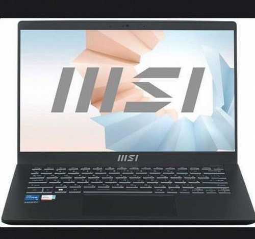 14" Ультрабук MSI Modern 14 C12M-230RU черный