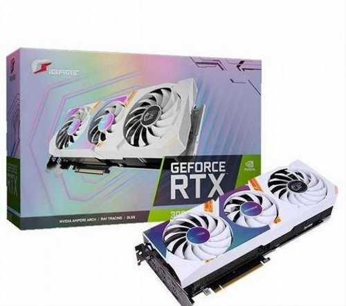 Видеокарта Colorful RTX 3070 Ultra W OC LHR-V