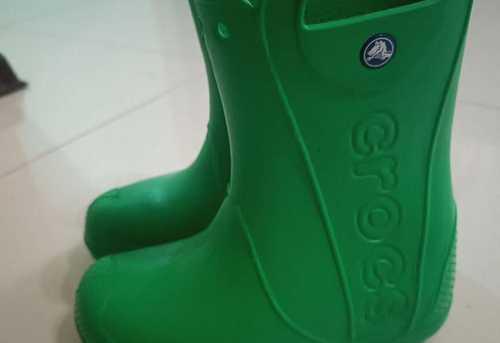 Резиновые сапоги crocs с12
