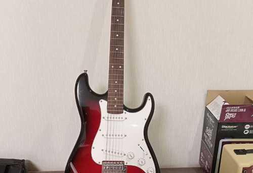 Электрогитара Homage HEG300 Stratocaster SSS Red S