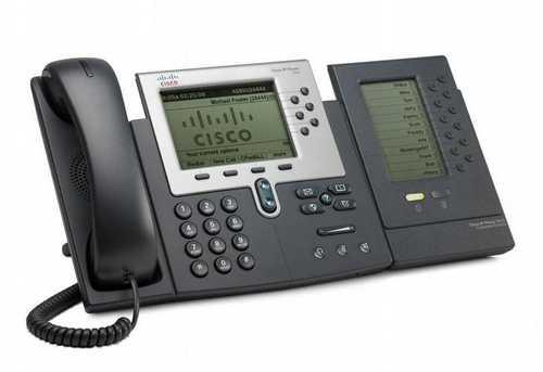 Ip phone Cisco 7962 + Cisco 7915 новый