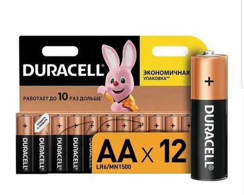 Батарейки аа и ааа 12 шт. Duracell